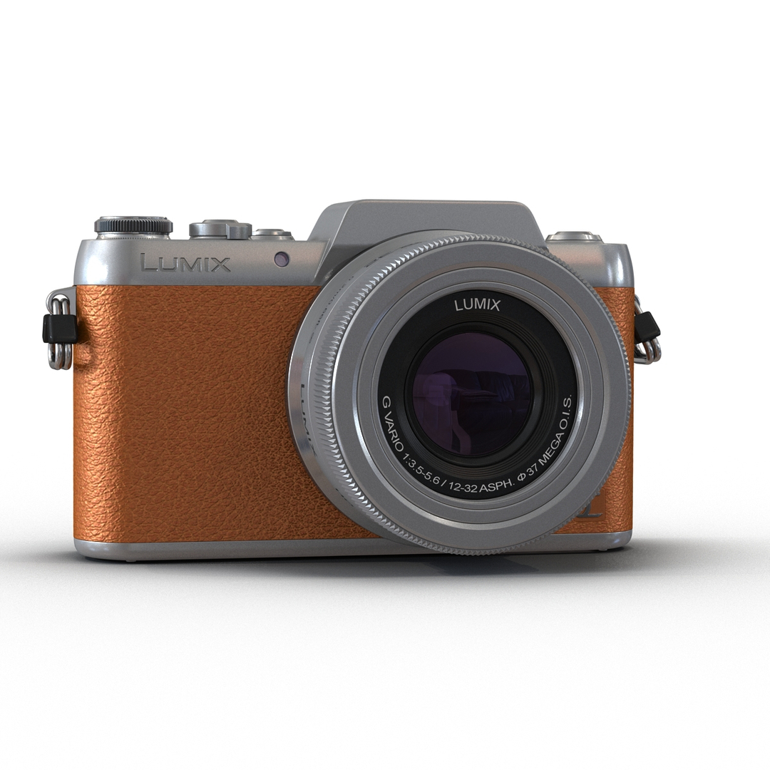 Panasonic Dmc Gf7 Rigged 3d Model