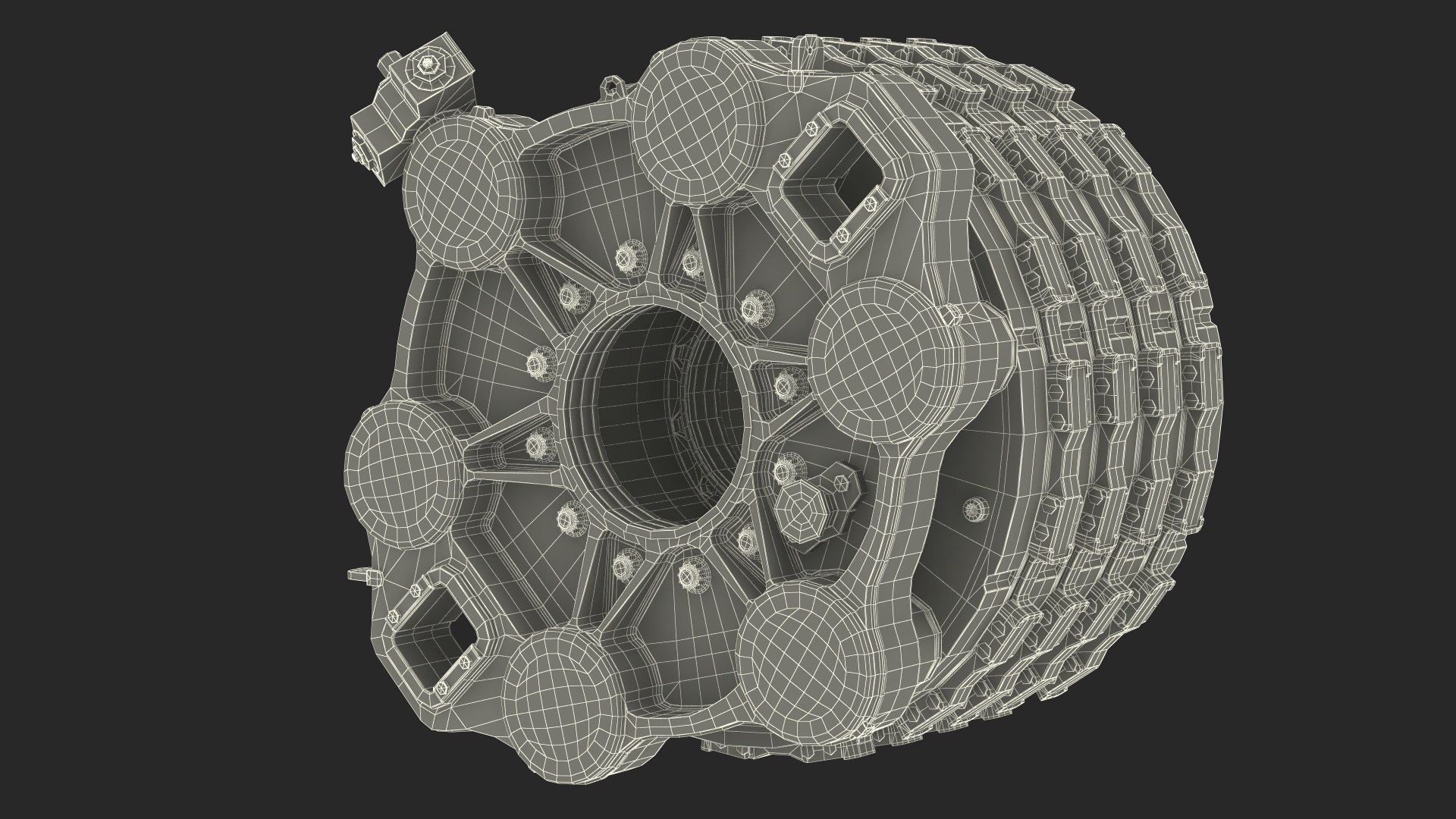 Boeing 737 Aircraft Wheel Brake Disk 3D model - TurboSquid 2157605