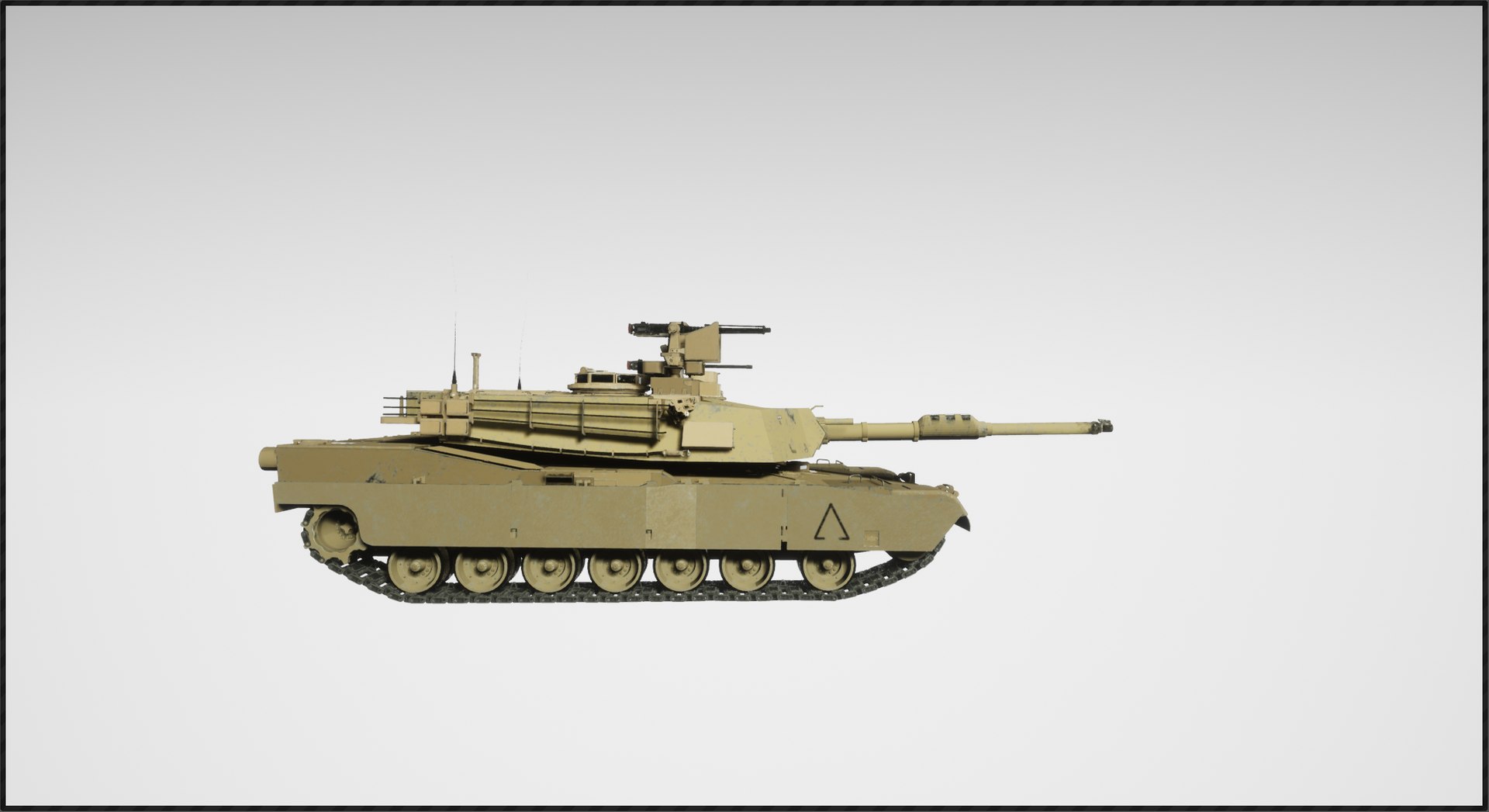 Rigged Well Detailed Abrams Game Ready 3D Model - TurboSquid 1892672