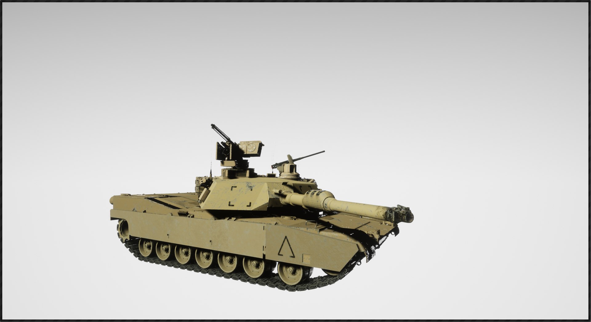 Rigged Well Detailed Abrams Game Ready 3D Model - TurboSquid 1892672
