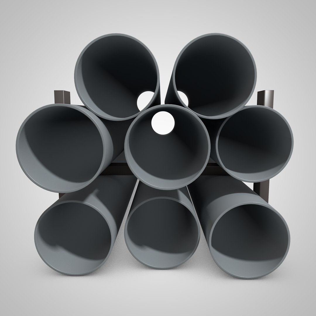 Pipe Rack 3D Model - TurboSquid 1155613