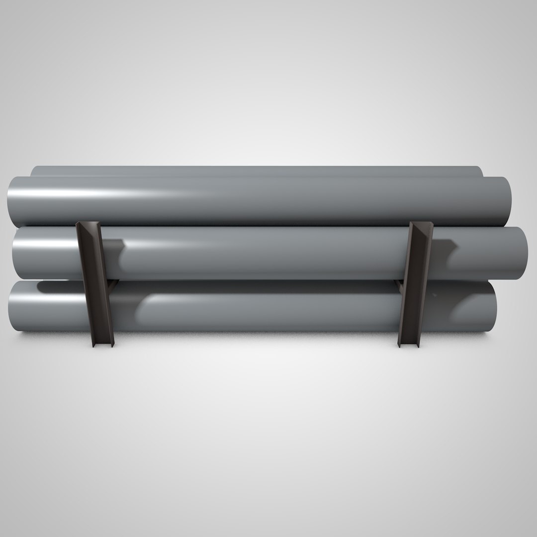 Pipe Rack 3D Model - TurboSquid 1155613