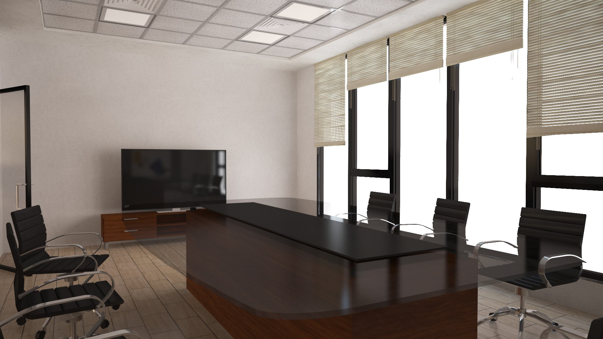 3D Office Work Space Model - TurboSquid 1888948