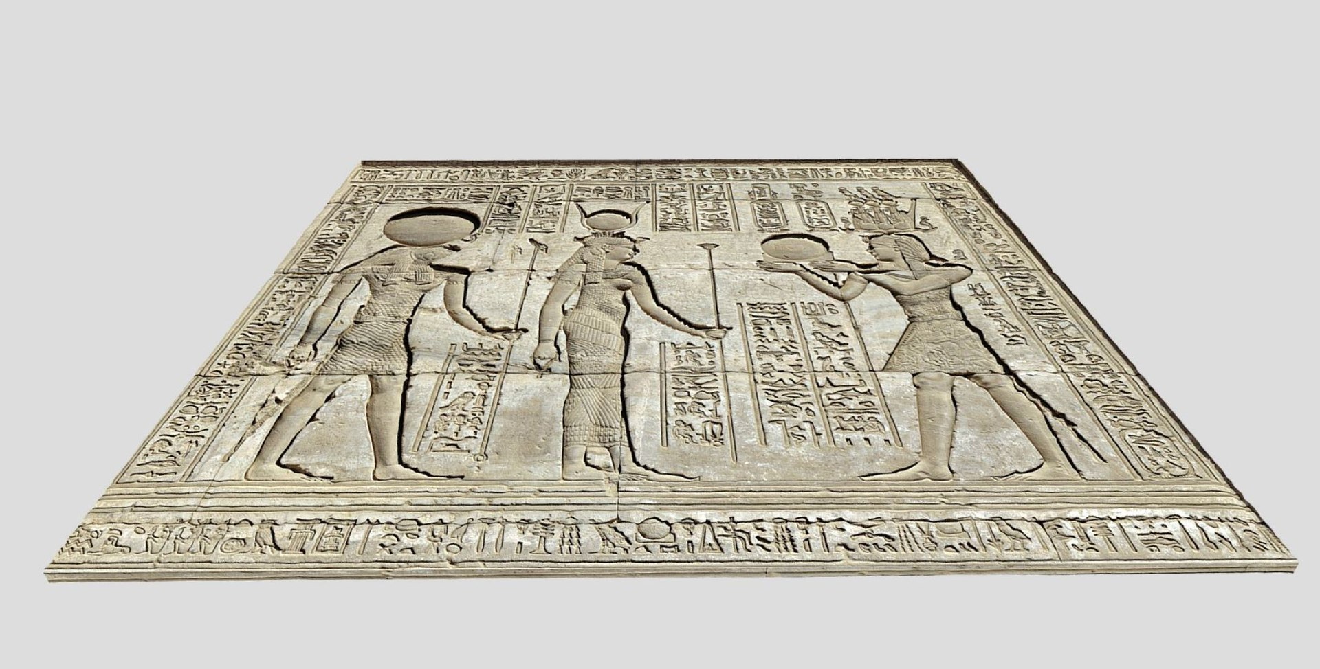 3D Ancient Egypt Carvings-Dendera Model - TurboSquid 1841173