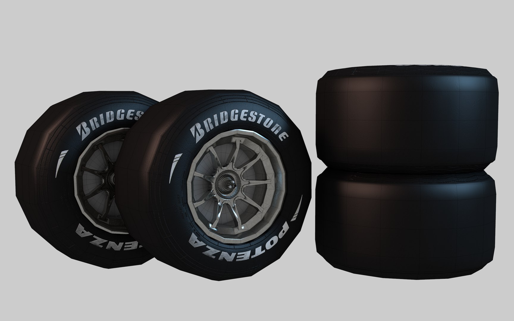 Formula 1 Wheel 3D Model - TurboSquid 1442385