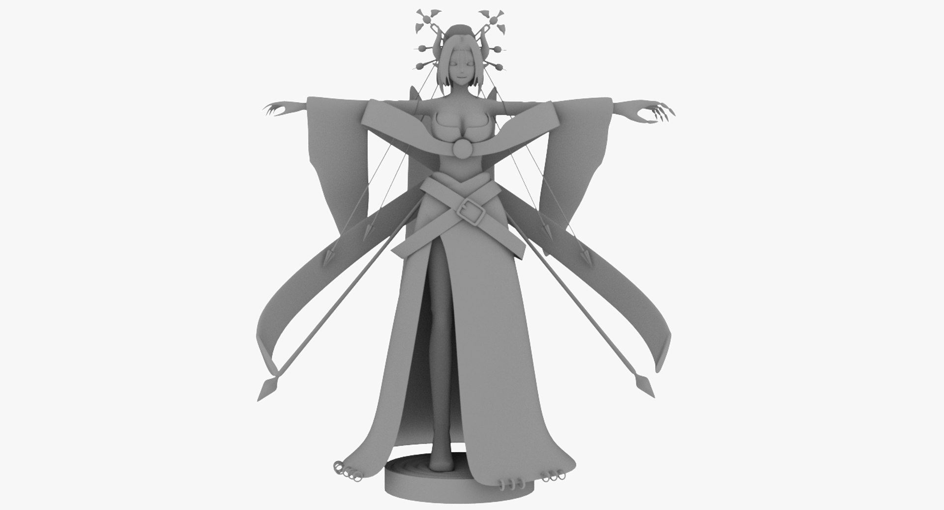 Lilith Anime 3D Model - TurboSquid 1402166