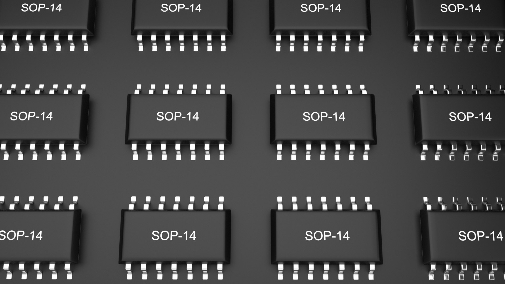 SOP-14 Chip 3D Model - TurboSquid 2229466