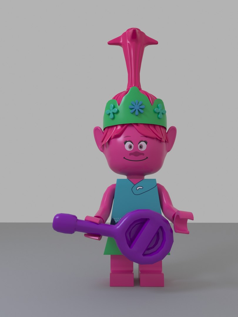 Lego Troll 3D Model - TurboSquid 1550168