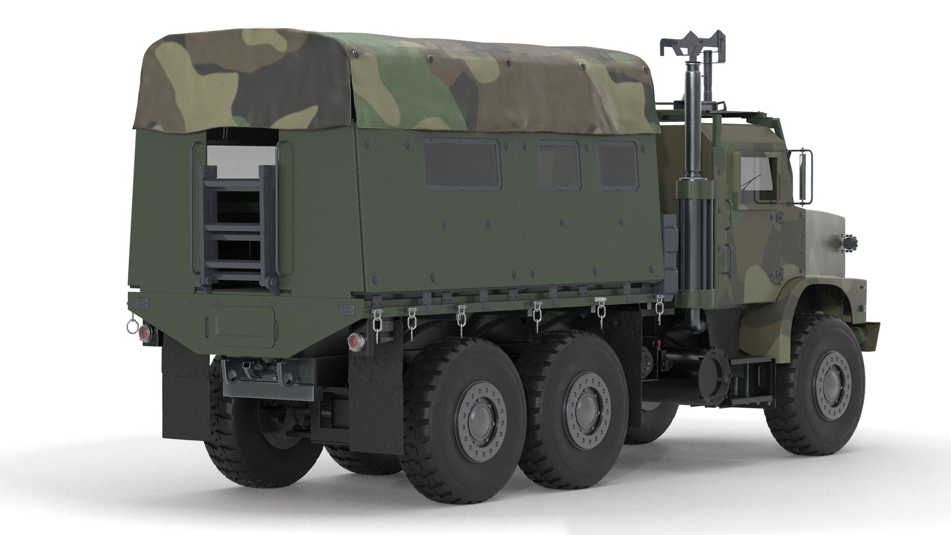 Generic Military Truck 02 3D - TurboSquid 2463481