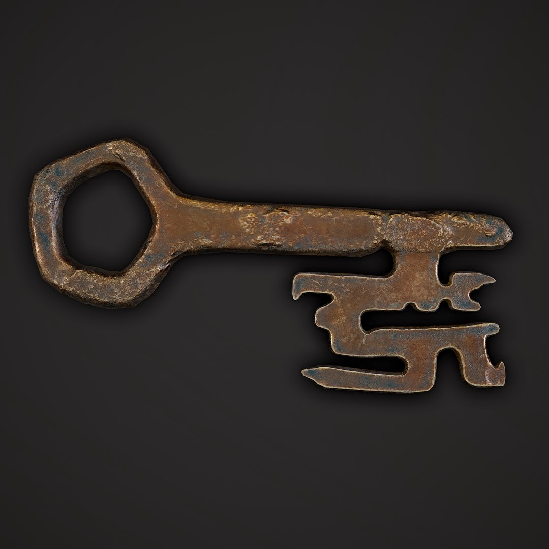 Key Medieval 3D Model - TurboSquid 1623400