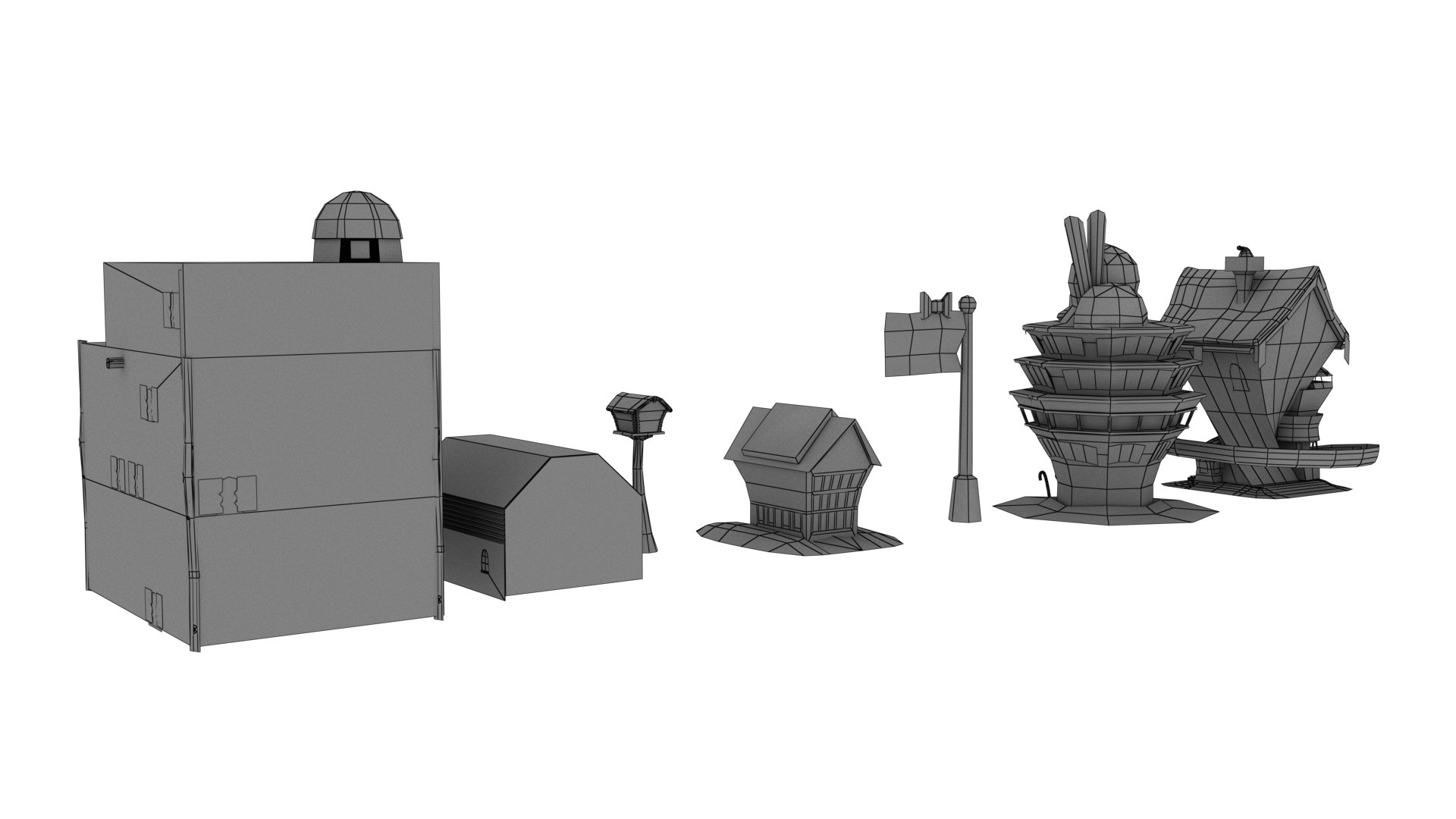 GAME MODEL LOW POLY PP 03 3D Model - TurboSquid 2220740