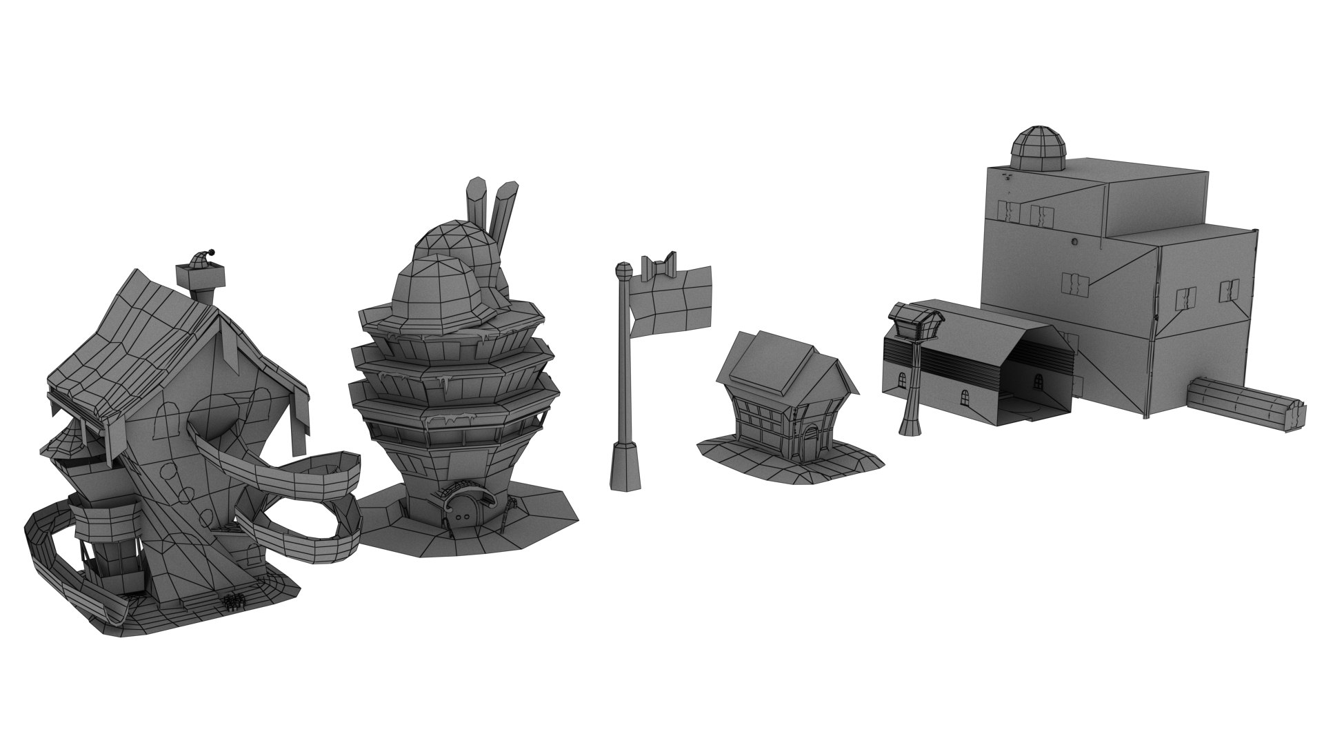 GAME MODEL LOW POLY PP 03 3D Model - TurboSquid 2220740