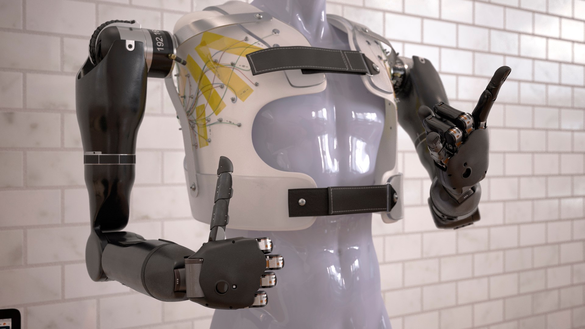 Modular Prosthetic Limbs Rigged 3D model - TurboSquid 2101411