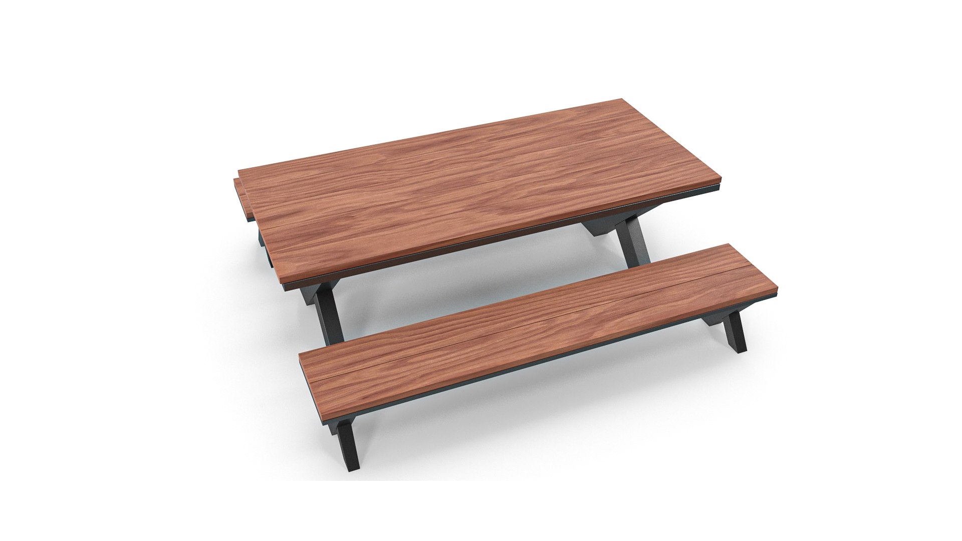 Park Table 02 PBR Model - TurboSquid 1968672