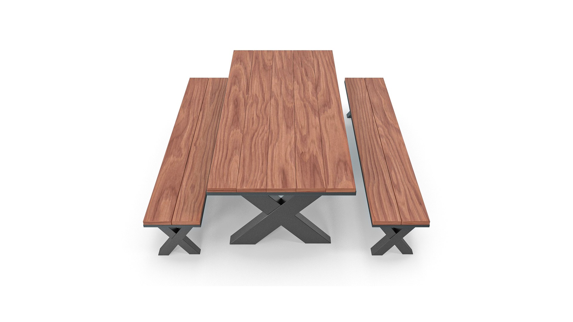 Park Table 02 PBR Model - TurboSquid 1968672