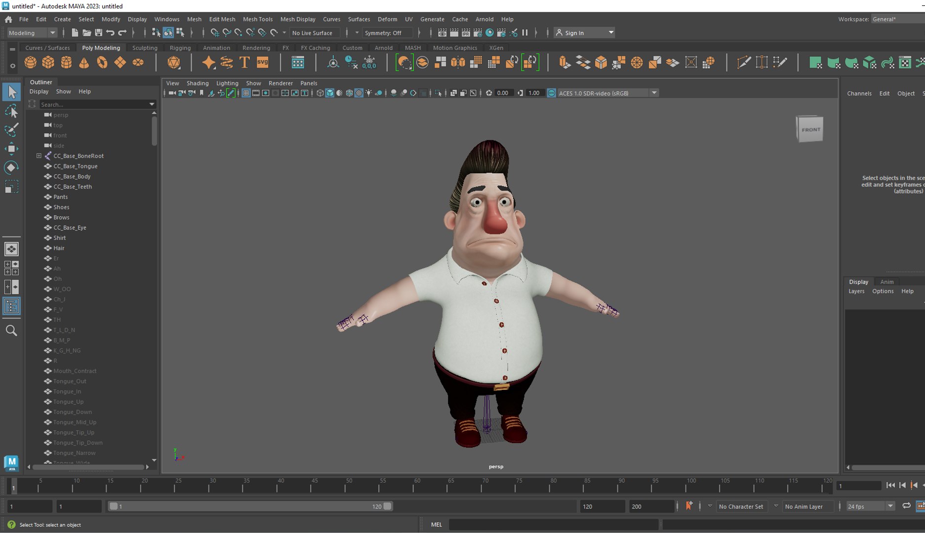 3D model Cartoon Rigged Man-Character 3D Model - TurboSquid 2182651