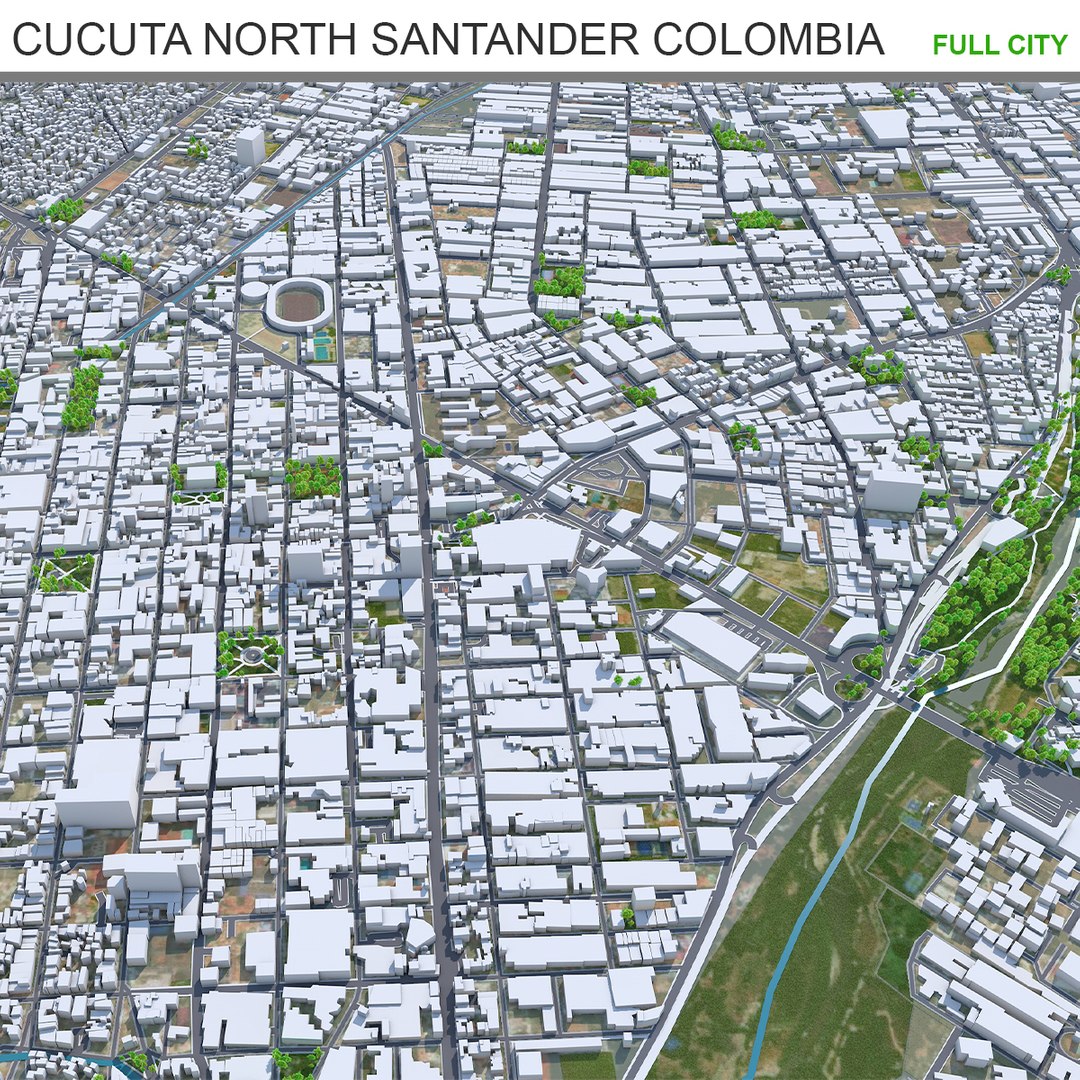 Cucuta North Santander Colombia Model - TurboSquid 2085951