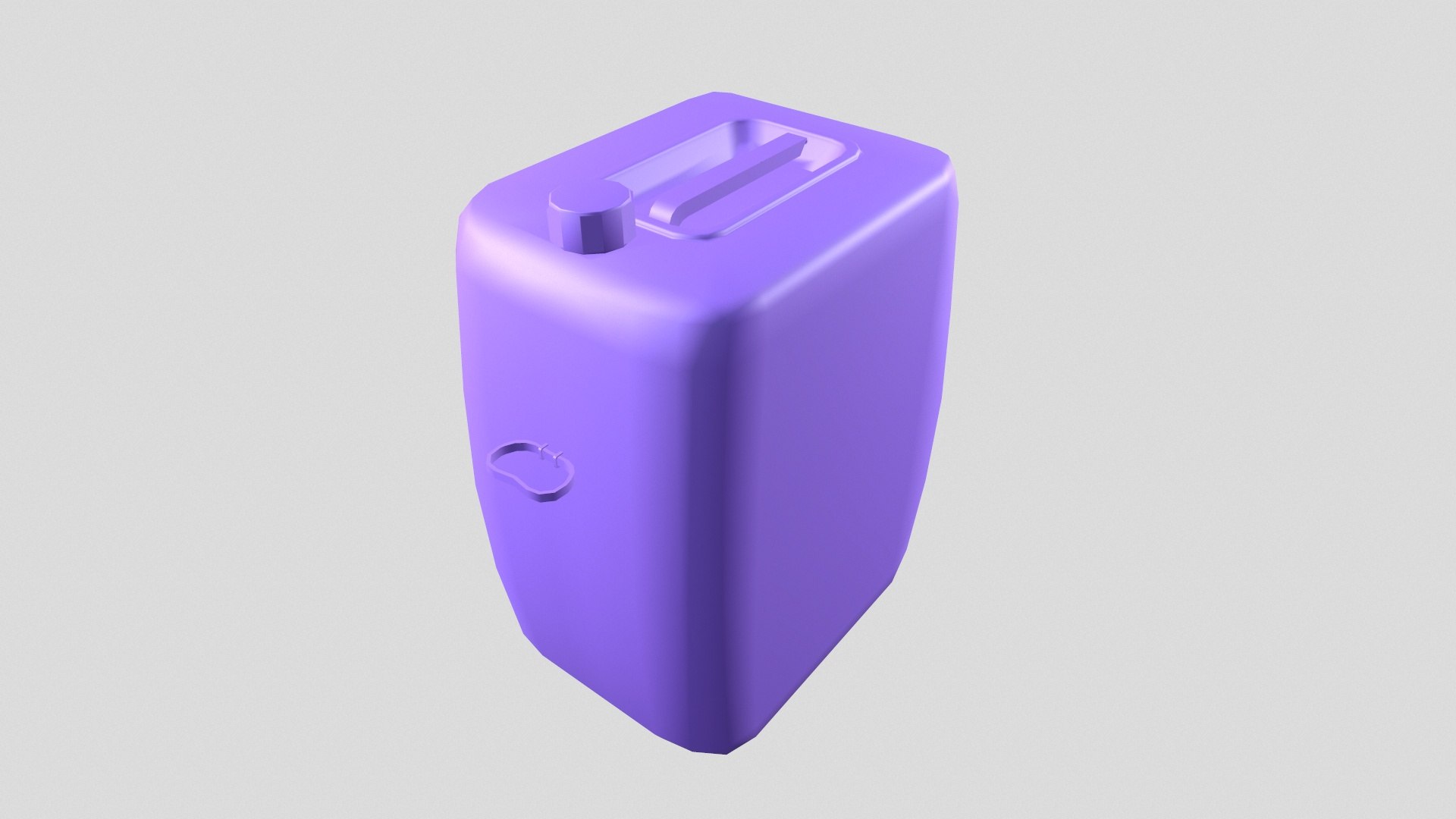 3D Big Plastic Jerry Can Model - TurboSquid 2334019