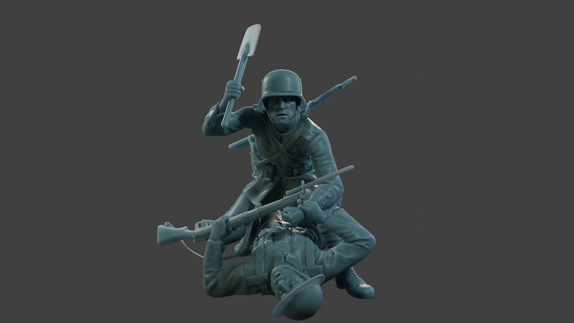 German Vs British Soldier Ww1 Versus1 001 3D Model - TurboSquid 2211118