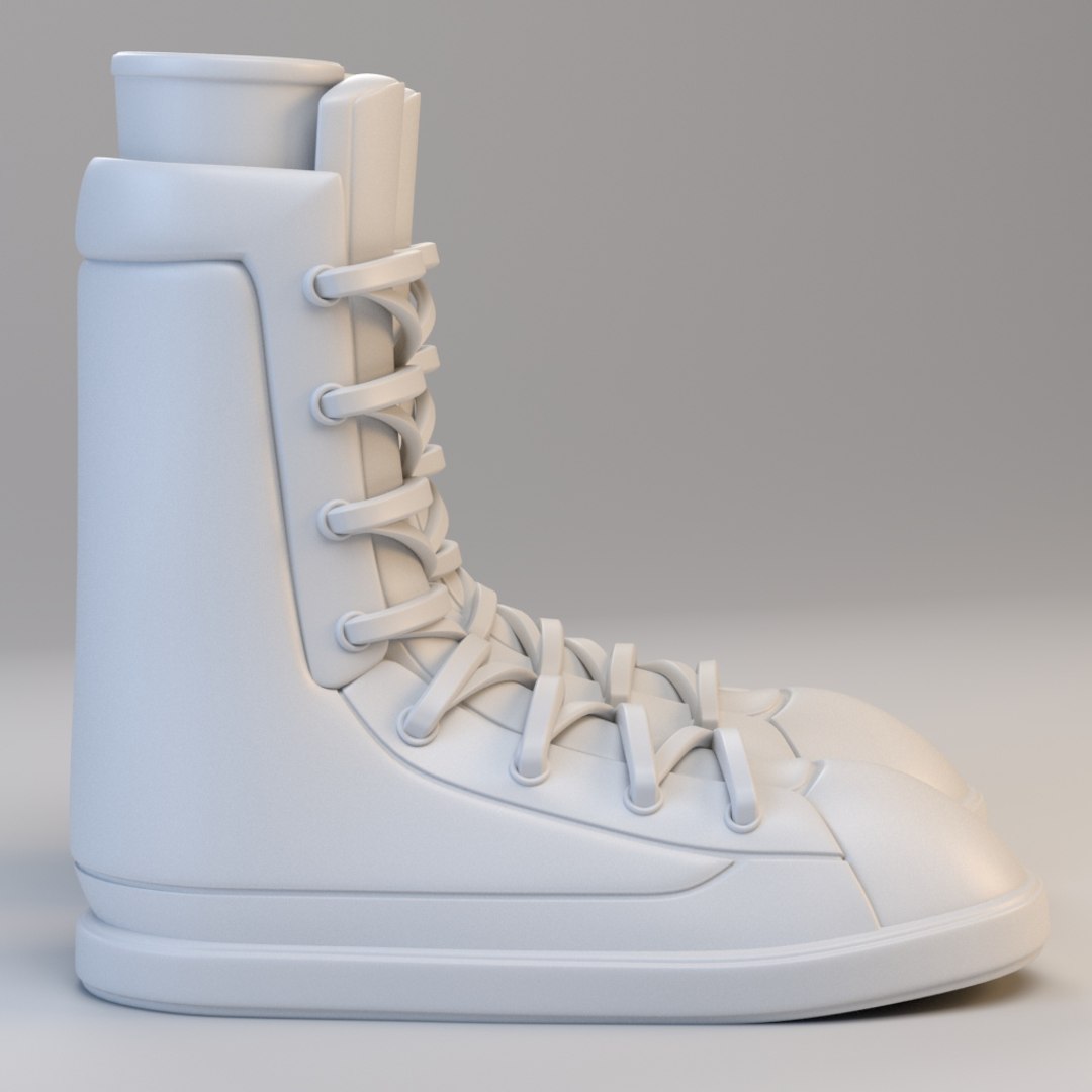 3D model cartoon boots - TurboSquid 1578876