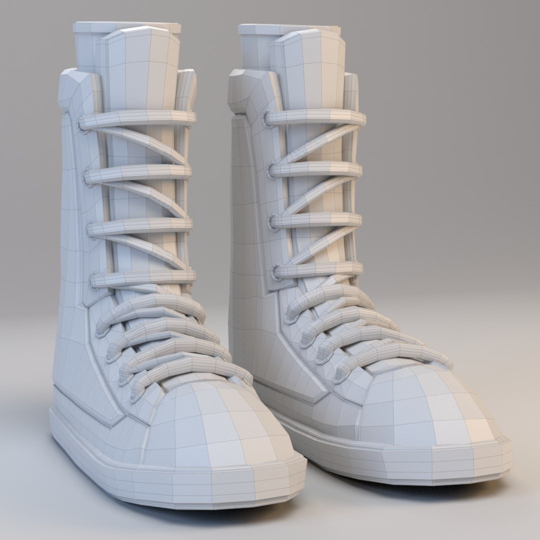 3D model cartoon boots - TurboSquid 1578876