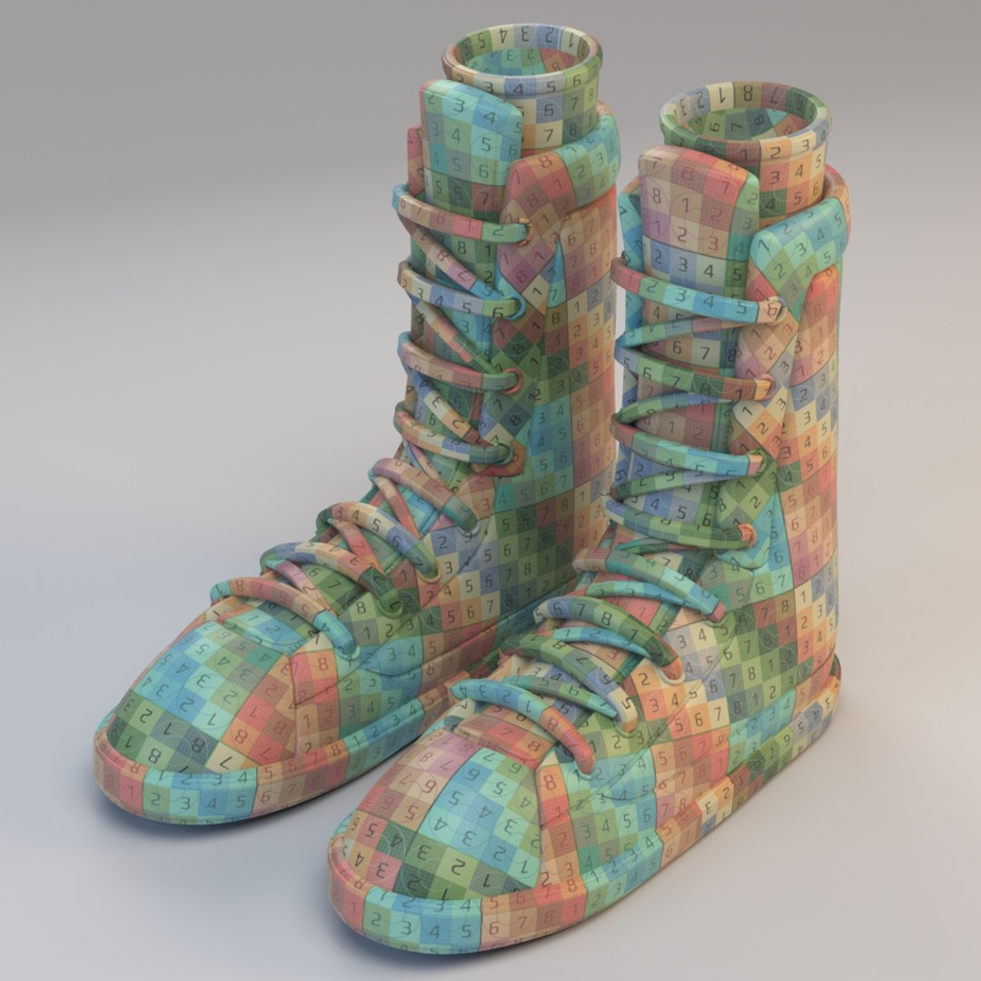 3D model cartoon boots - TurboSquid 1578876