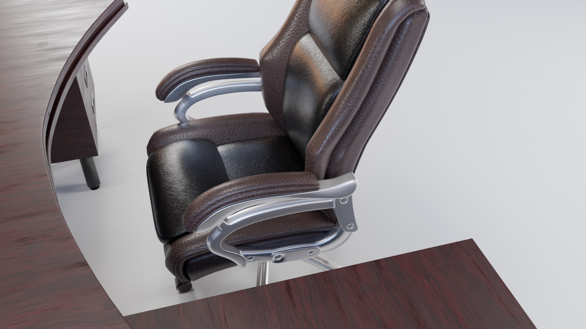 3d Model Office Desk Model - TurboSquid 2229230