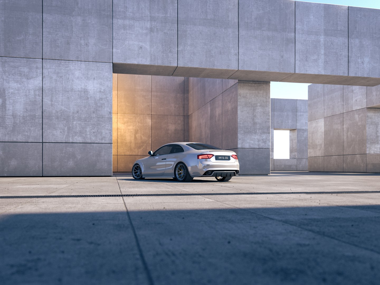 3D Exterior Scene 07 - TurboSquid 2021087