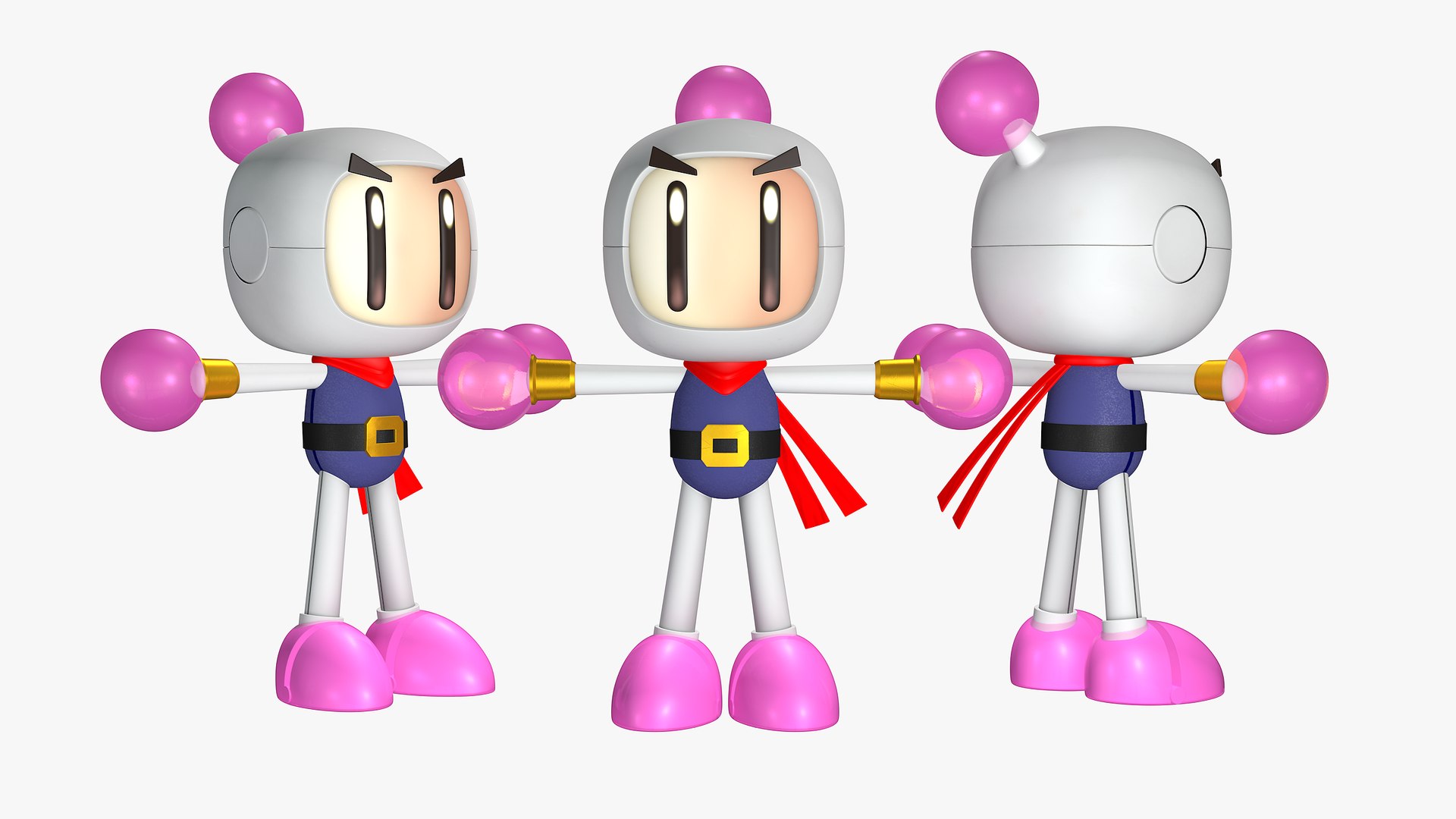 3D Bomberman Smashified Collection 8K model - TurboSquid 2157764
