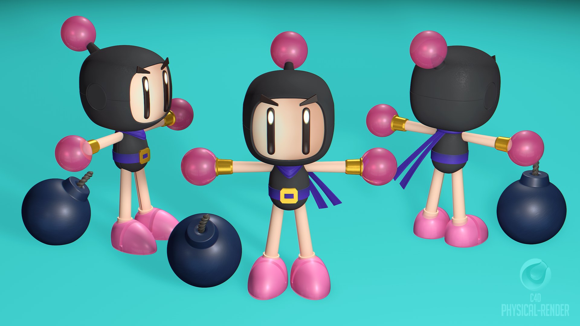 3D Bomberman Smashified Collection 8K model - TurboSquid 2157764