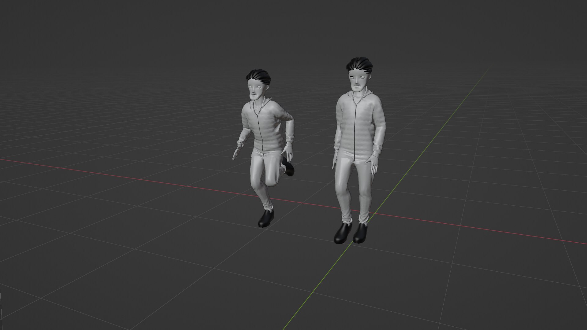 Cartoon Character Walking And Running Animation Model - TurboSquid 2004067