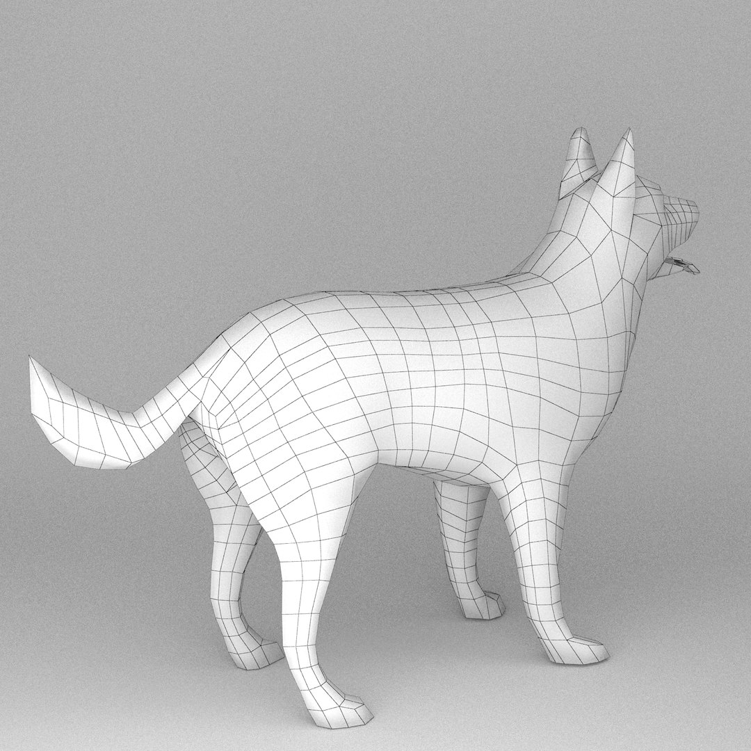Dog Canine 3d Max
