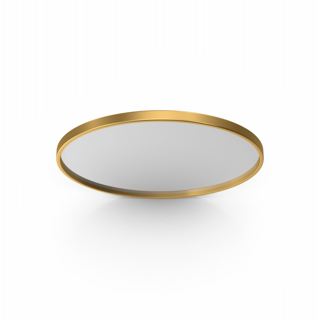 3D Round Mirror Model - TurboSquid 1854801