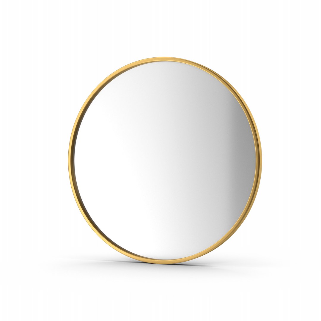 3D Round Mirror Model - TurboSquid 1854801