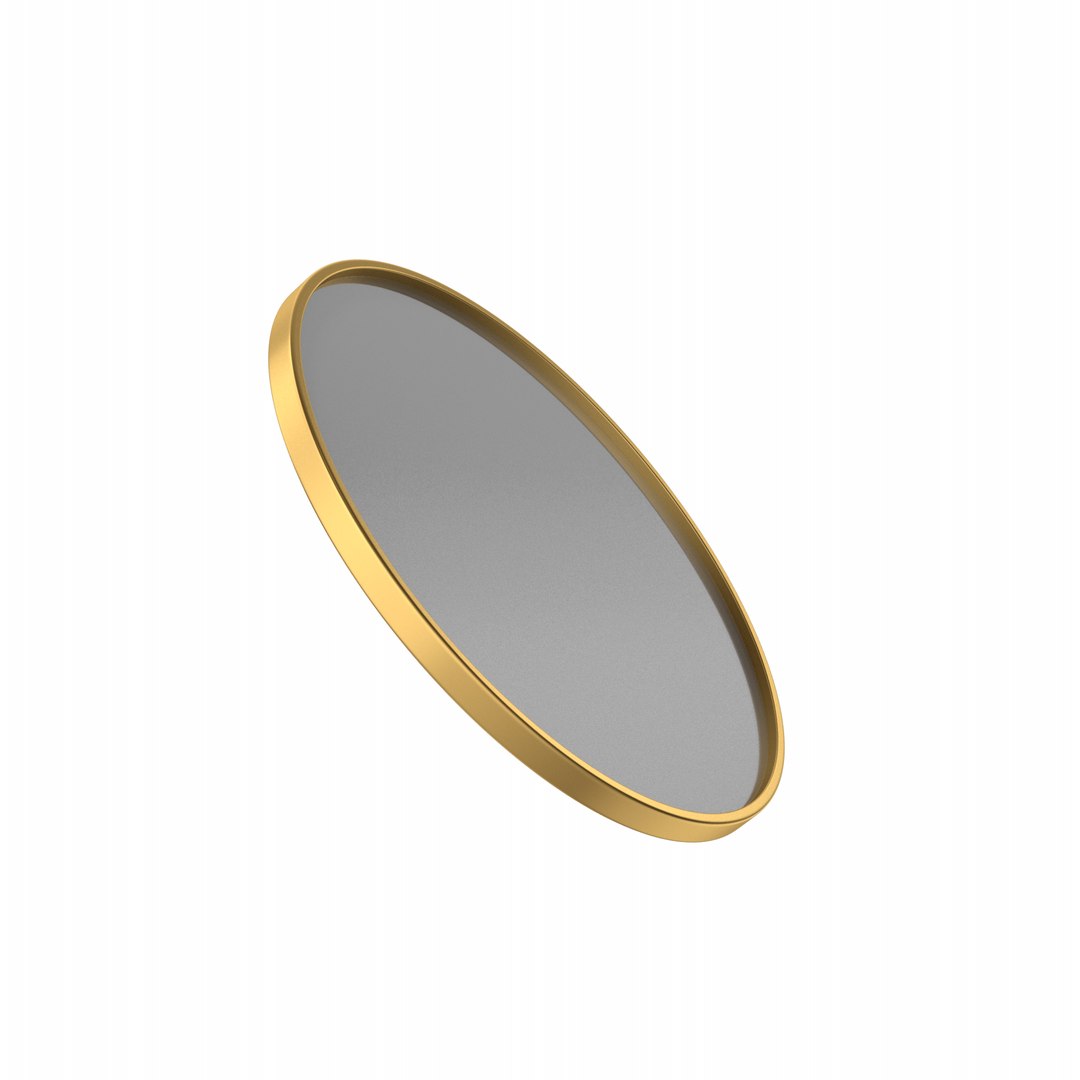 3D Round Mirror Model - TurboSquid 1854801