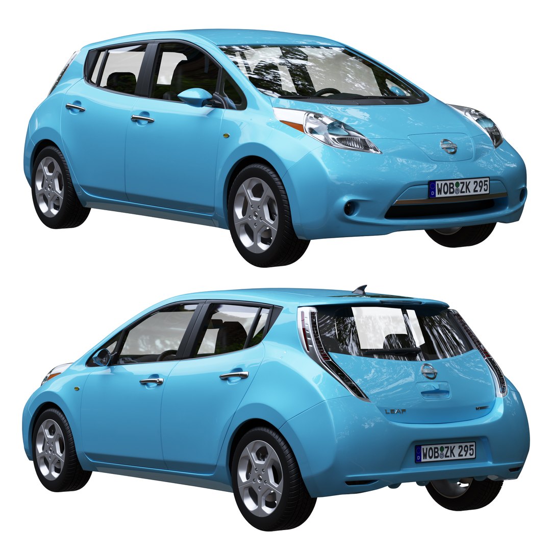 NISSAN LEAF 2011 3D model - TurboSquid 1972014