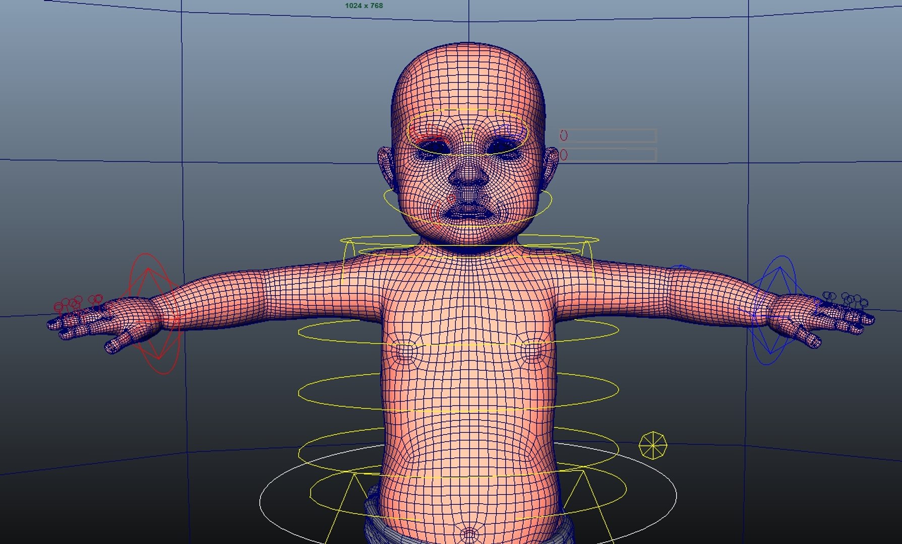 3d Child Kid Human