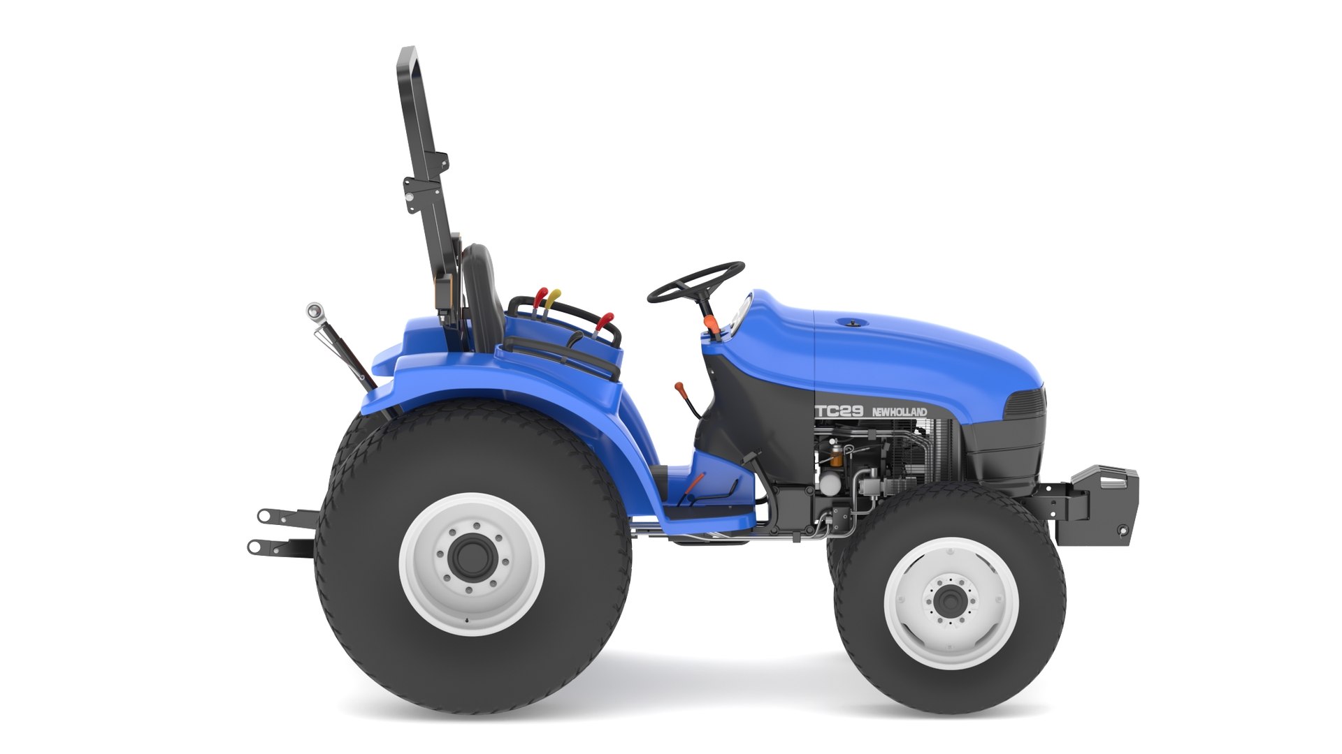 New Holland TC29 Ver 2 3D Model - TurboSquid 2292711