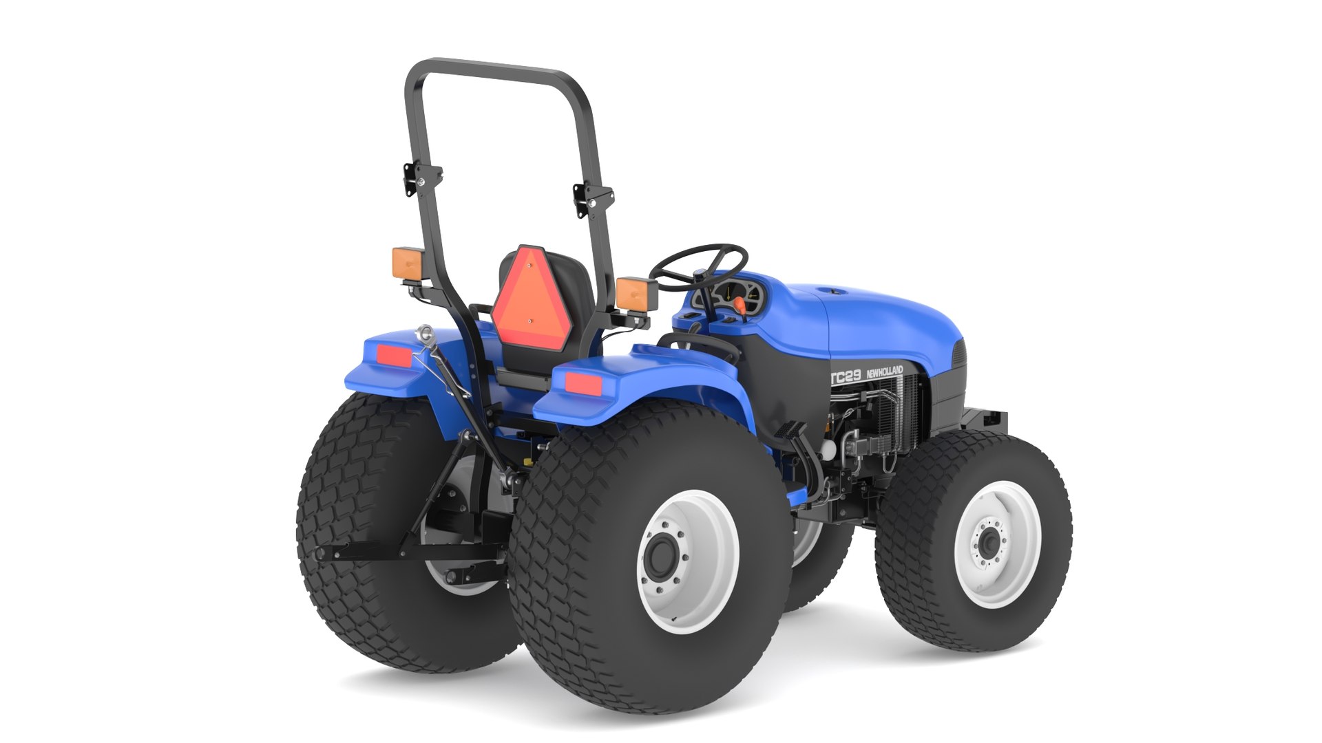 New Holland TC29 Ver 2 3D Model - TurboSquid 2292711