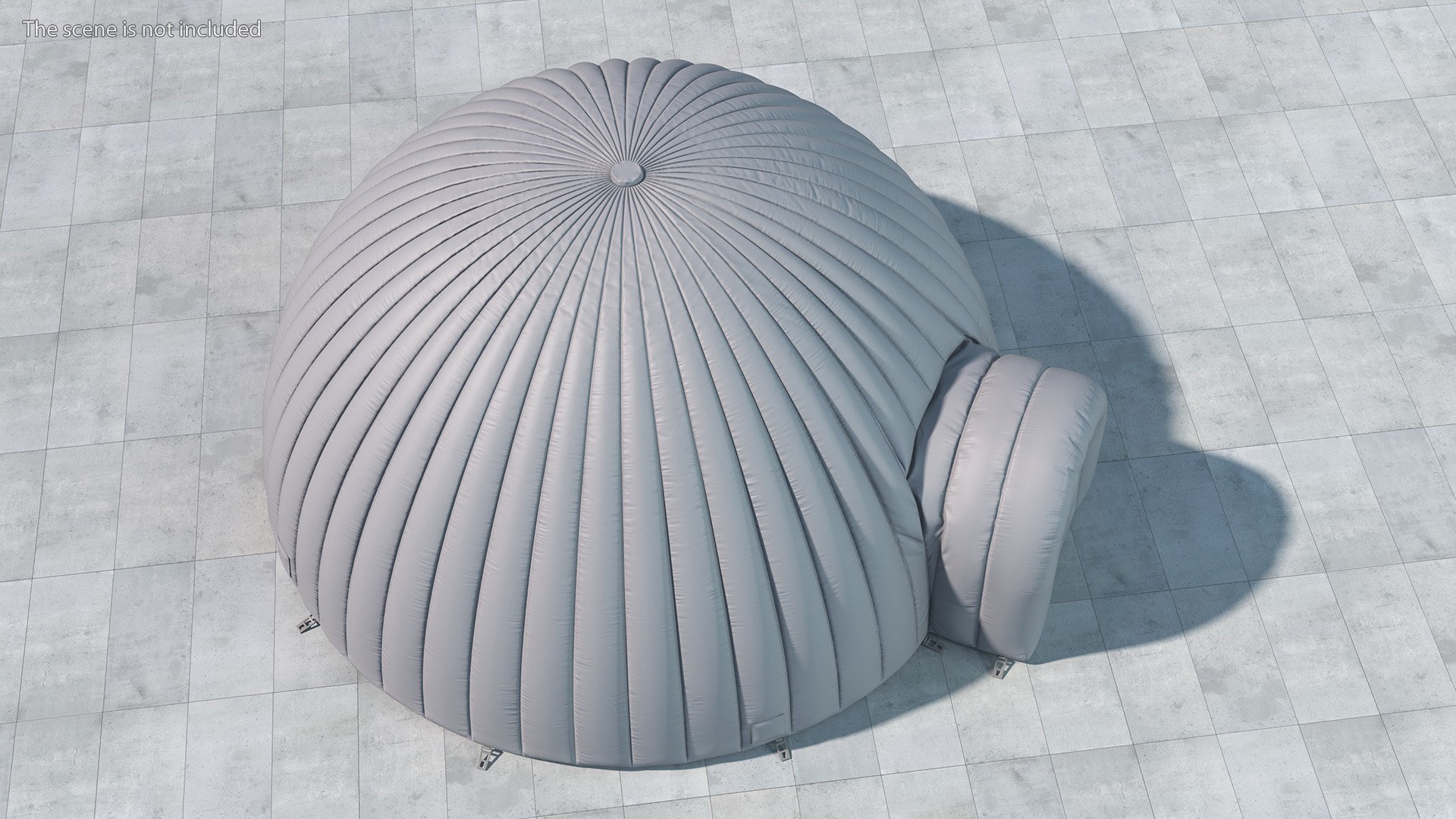 3D Inflatable Dome Tent Grey - TurboSquid 2212752