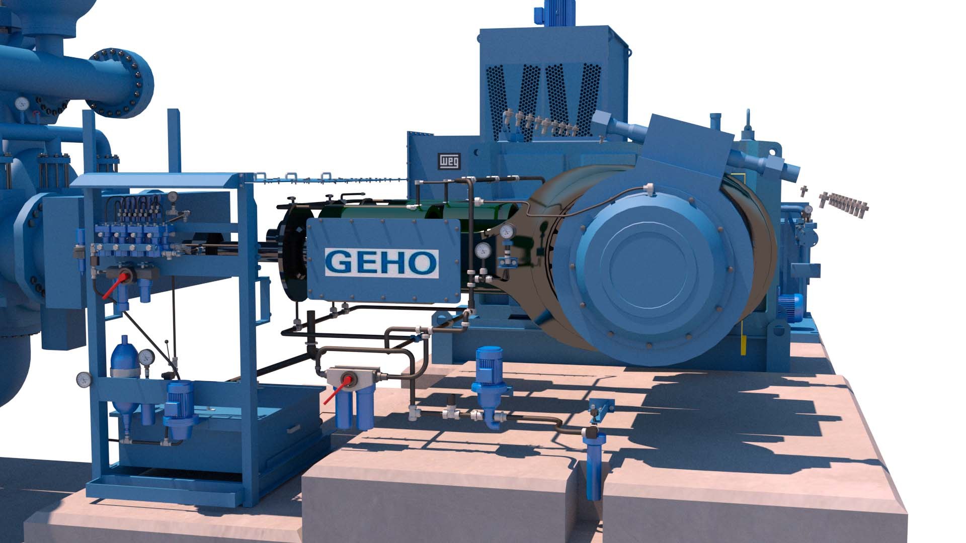 Pump Geho 3D Model - TurboSquid 1949786