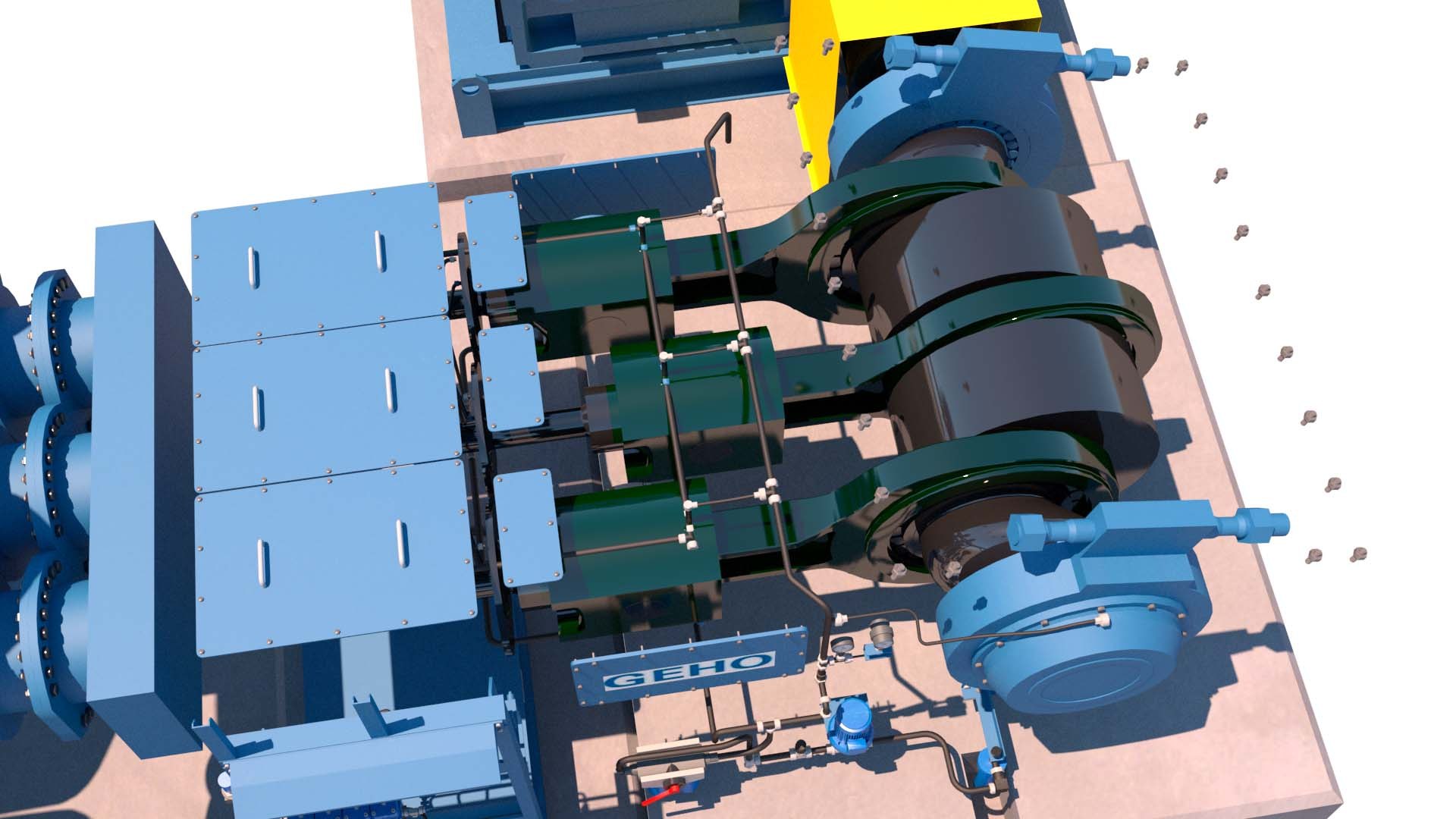 Pump Geho 3D Model - TurboSquid 1949786