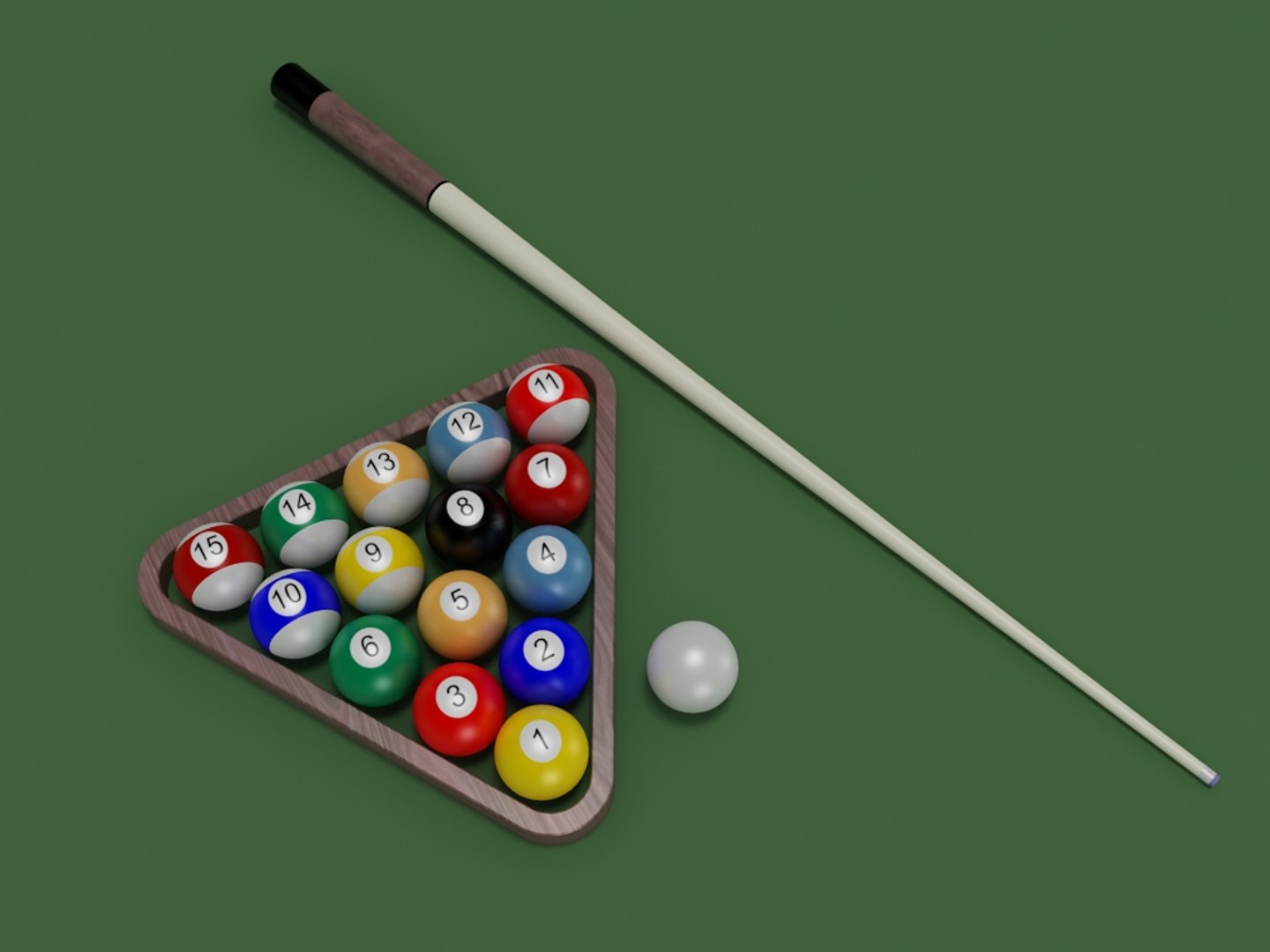 billiard ball obj