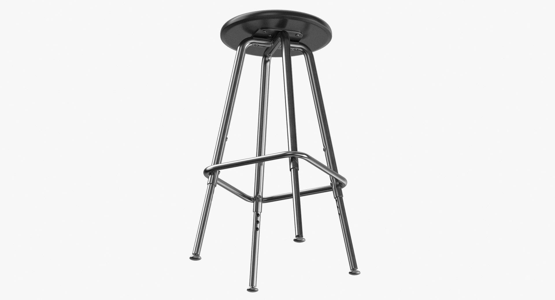 Lab Stool 3D Model - TurboSquid 1885295