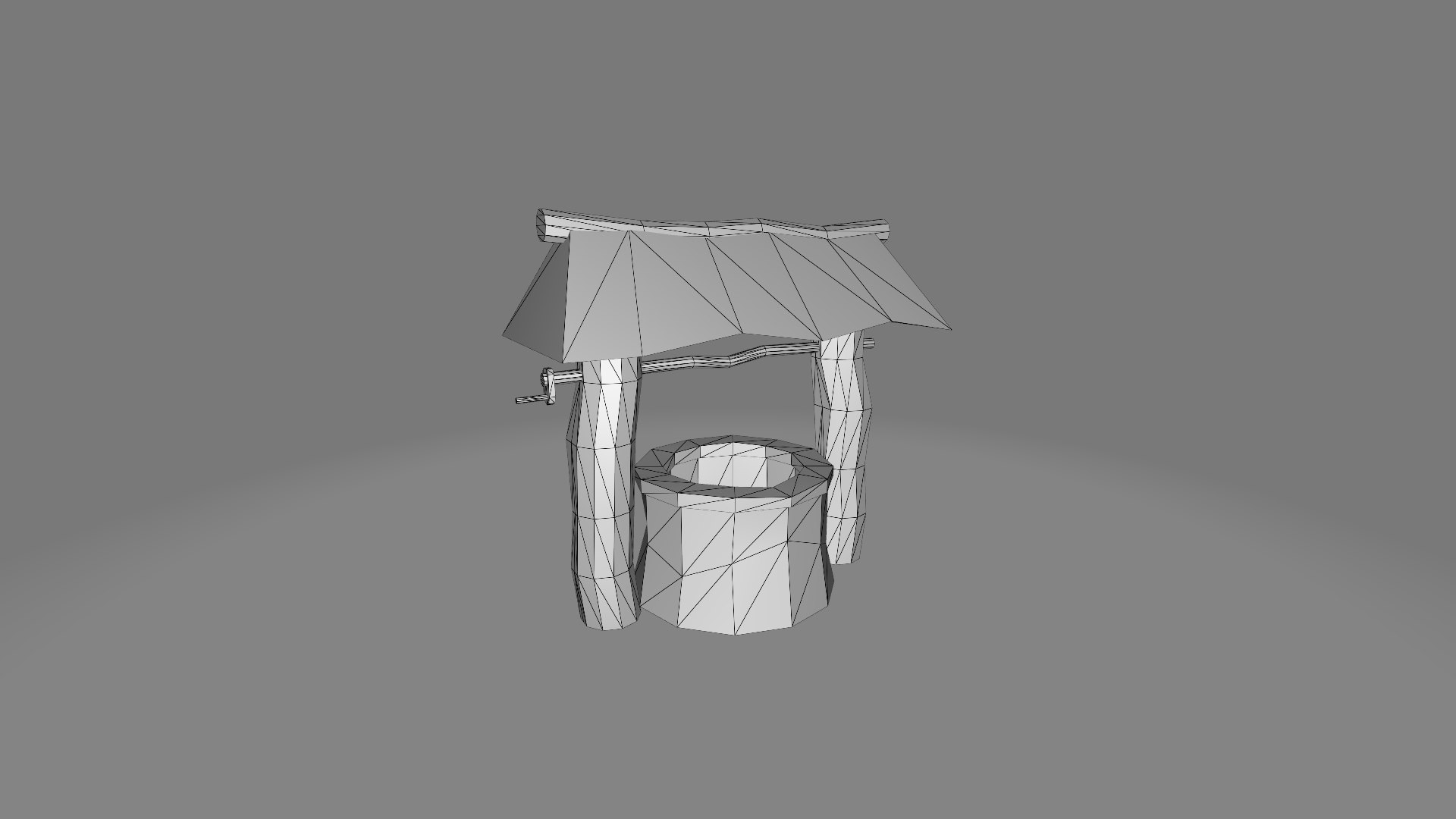 3D Low Polygon Stylised Well - TurboSquid 2175856