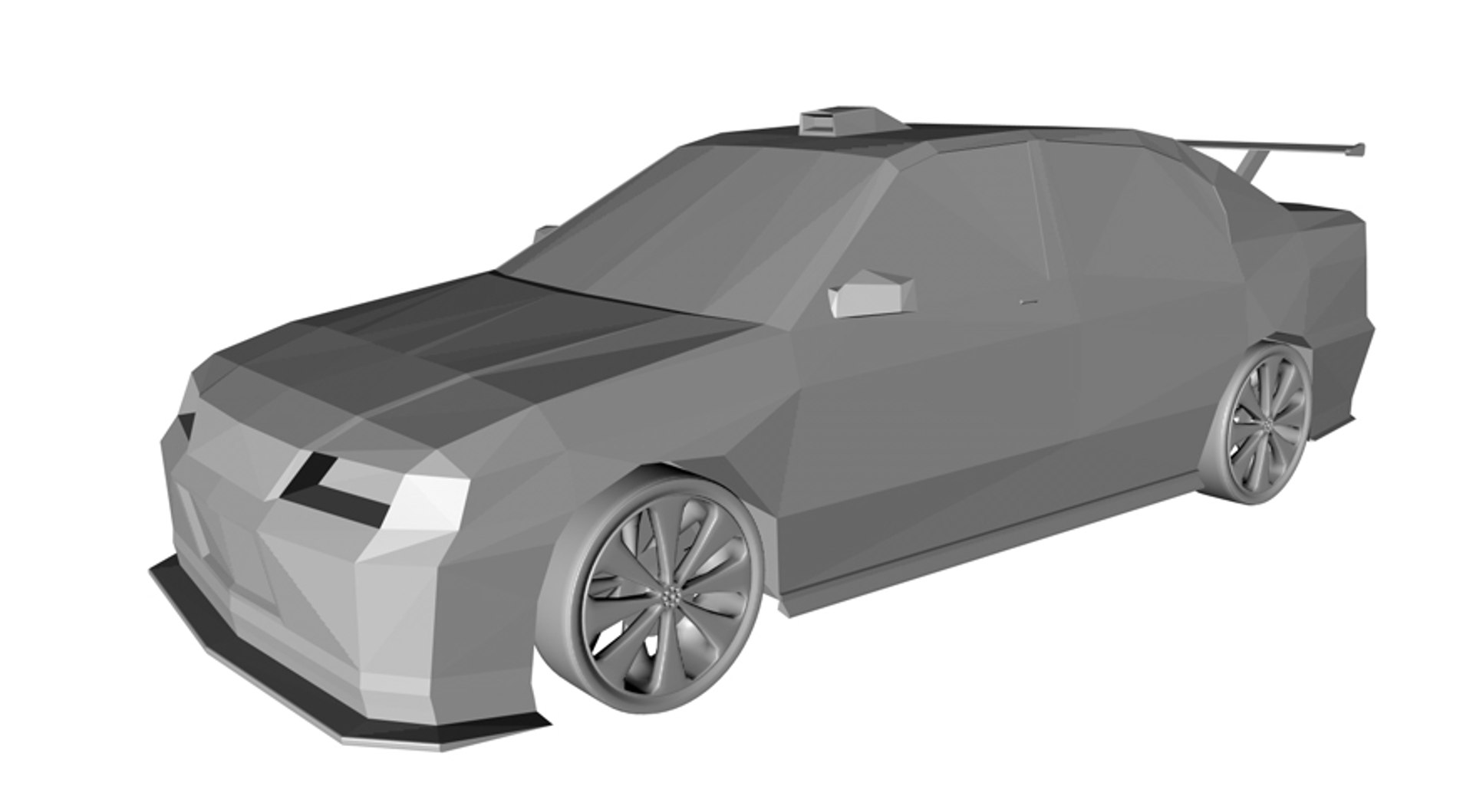 Free Car Modified 3d Model