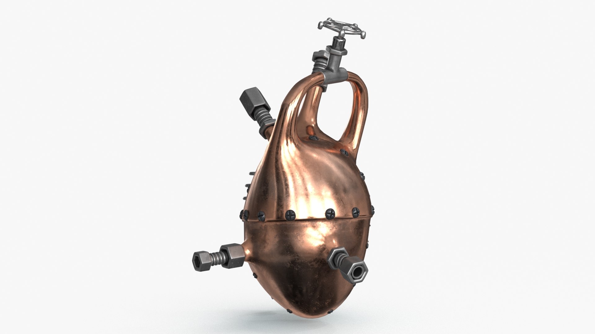 Steampunk Mechanical Heart 3D Model - TurboSquid 2015640