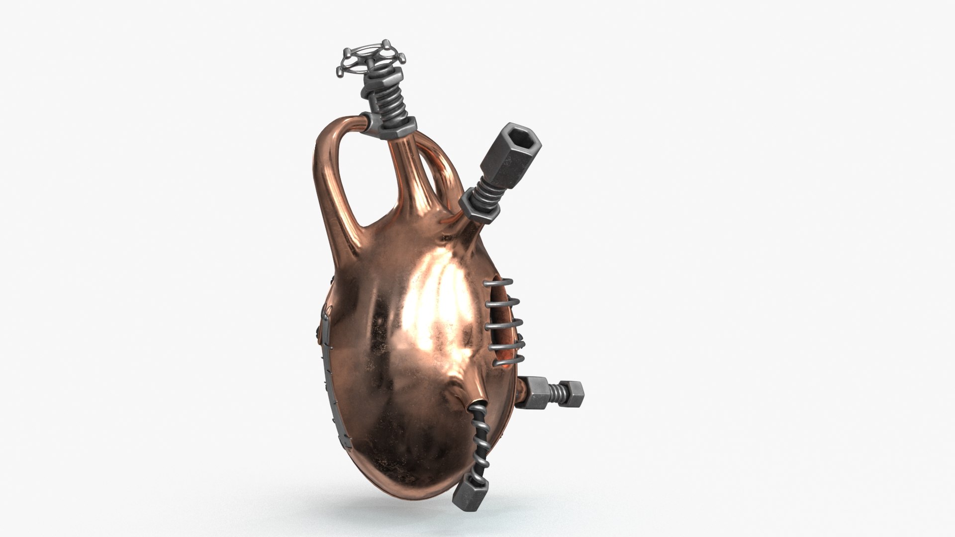 Steampunk Mechanical Heart 3D Model - TurboSquid 2015640