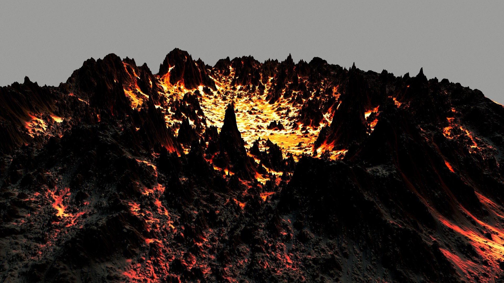 Volcano 3D Model - TurboSquid 1638205