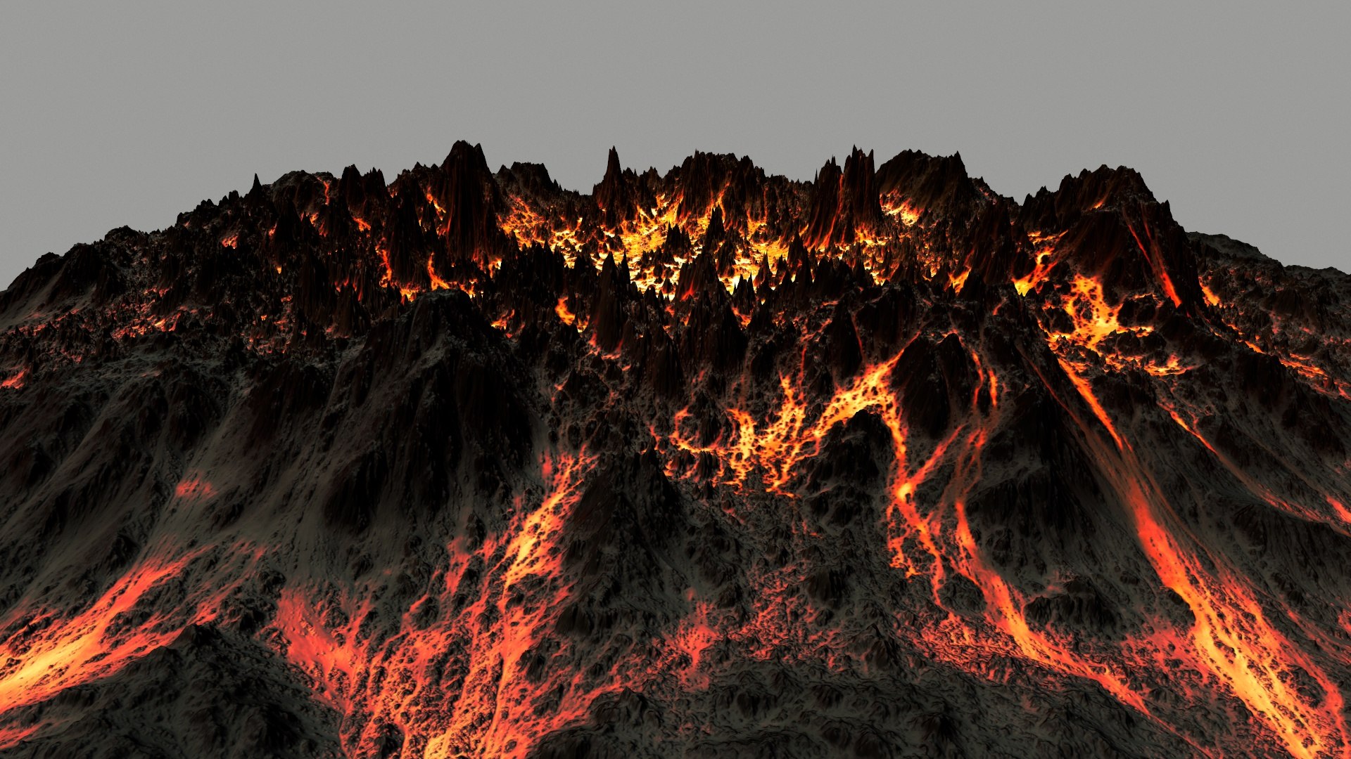 Volcano 3D Model - TurboSquid 1638205